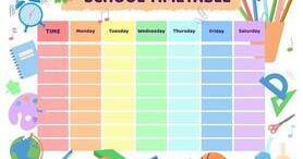 Timetable | Урок на 2 завдання. Англійська мова