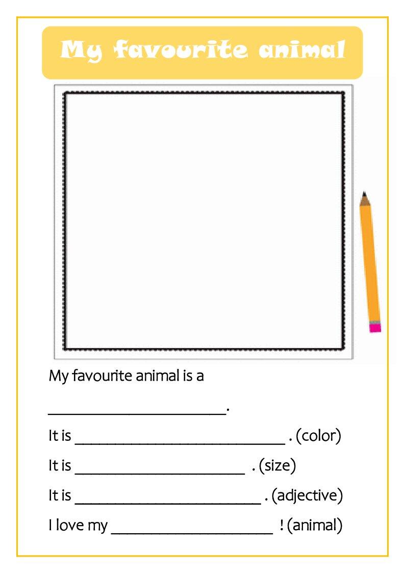 My favourite animal. Моя улюблена тваринка. | Інтерактивні матеріали ...