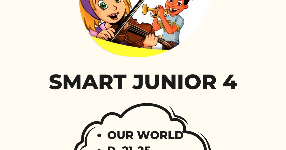 Smart junior 4 // It's my life 2 | Інтерактивні матеріали. Англійська мова