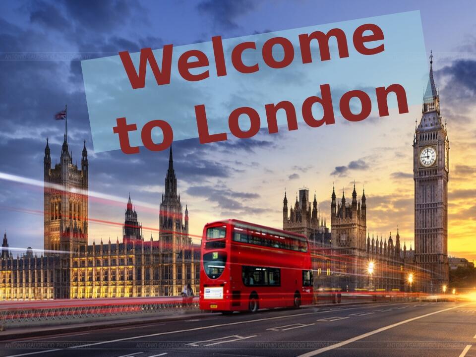 Презентація: "Welcome to London" | Презентація. Англійська мова