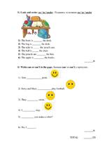 Діагностувальна робота: Unit 2 My school. | Тест. Англійська мова