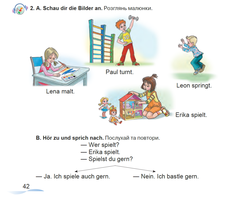 ICH MALE GERN 5 KLASSE HAUSAUFGABE | Урок на 1 завдання. Німецька мова
