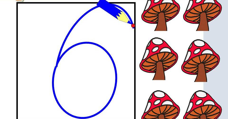 Фрагмент уроку "Число і цифра 6" 1 клас | Конспект. Математика