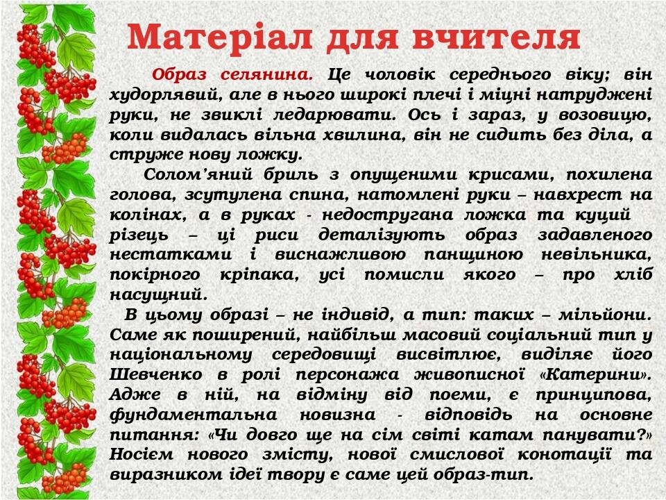 РМ №7 Письмовий твір опис зовнішності людини за картиною українського