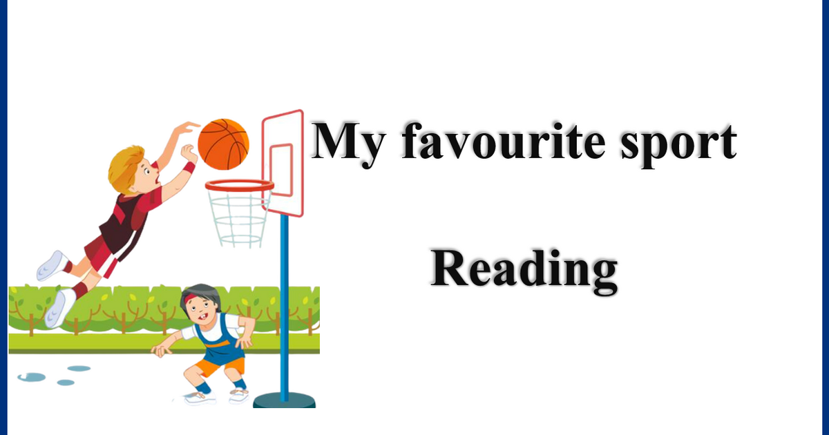 Reading. My favourite sport | Тест на 11 запитань. Англійська мова