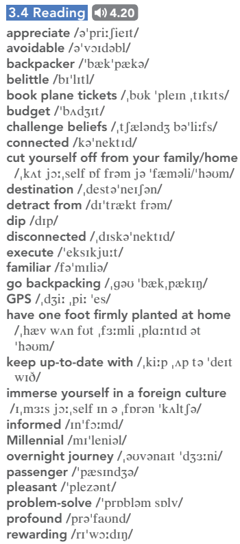 Unit 3 Wordlist | Урок на 2 завдання. Англійська мова