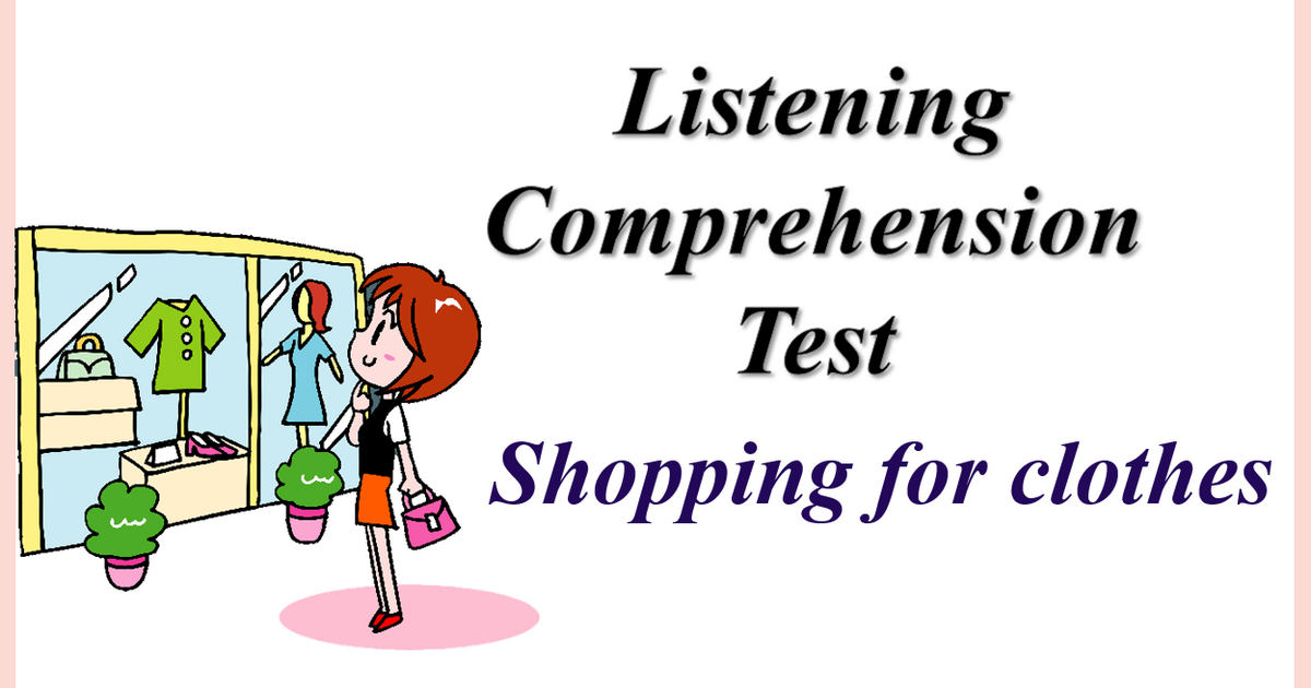 Listening Comprehension Test | Тест на 11 запитань. Англійська мова
