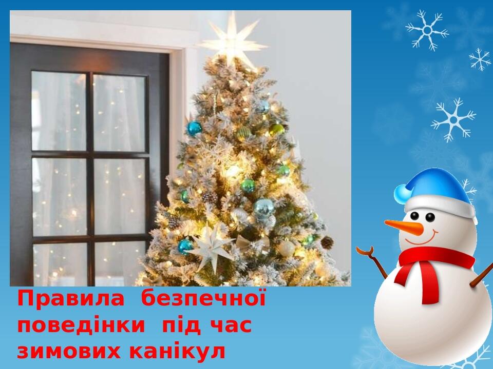 Презентація "Зимові канікули. Відпочивай безпечно!" | Презентація ...