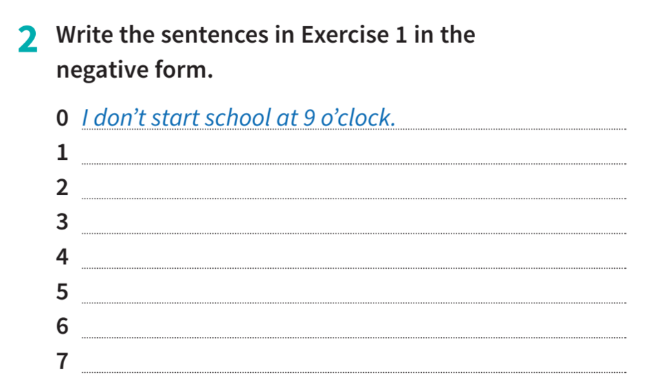 UNIT 7. PRESENT SIMPLE | Урок на 4 завдання. Англійська мова