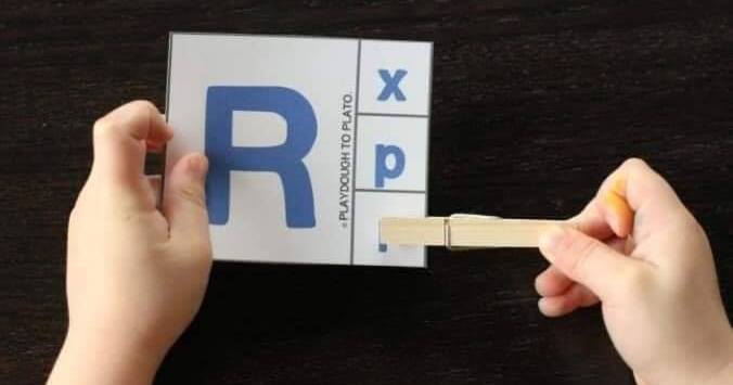 Game "Alphabet clip cards". | Ілюстрації. Англійська мова