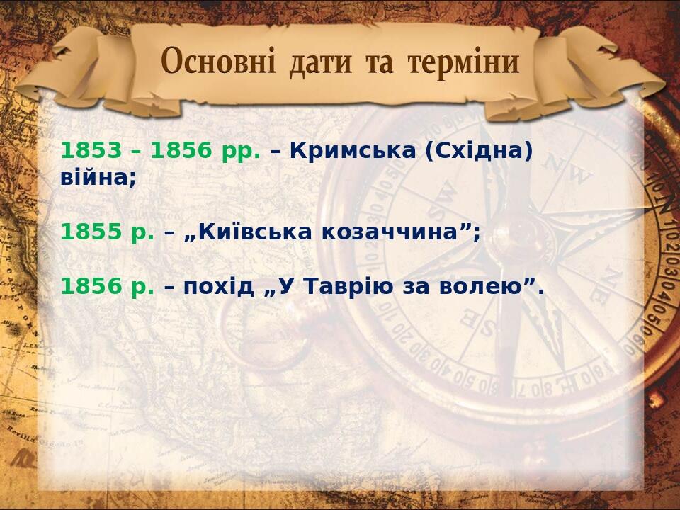 Східна (Кримська) війна 1853 - 1856 рр. | Презентація. Історія України