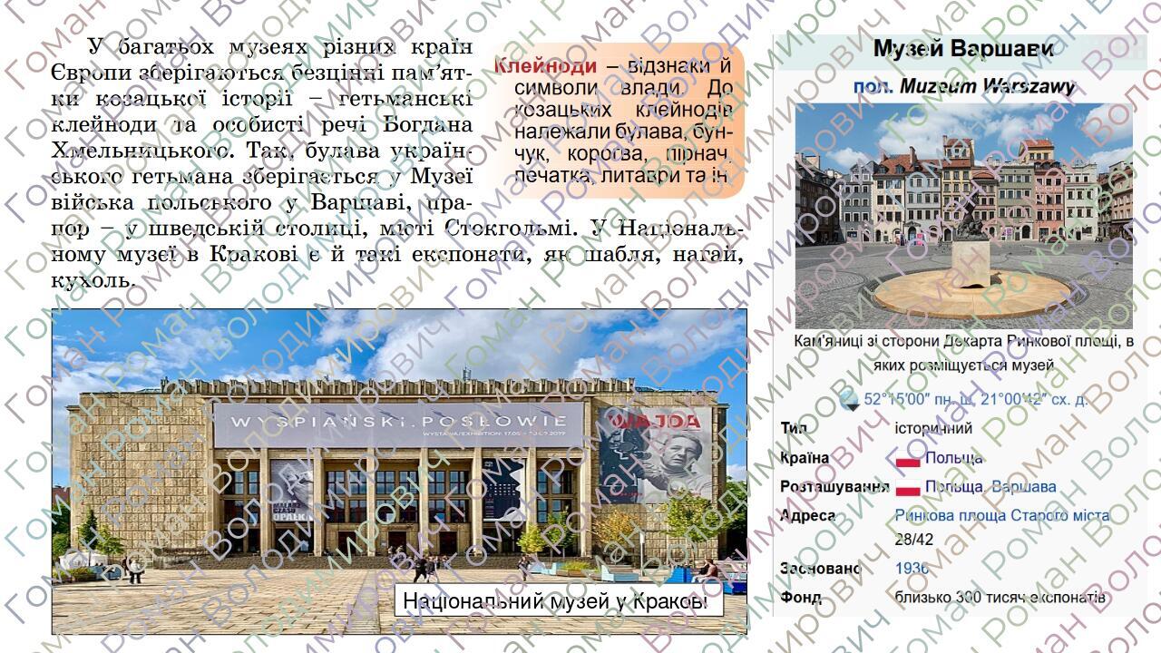 Презентація до уроку історії Музеї та архіви 5 клас НУШ За