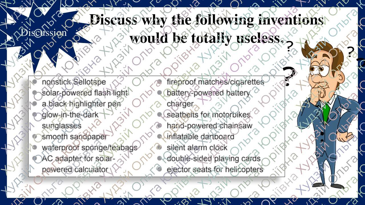 Презентація "Inventions and Lifestyles. Speaking" | Презентація ...