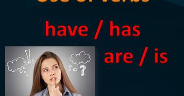Презентація "Вживання дієслів have/has, are/is" (5 клас) | Презентація ...