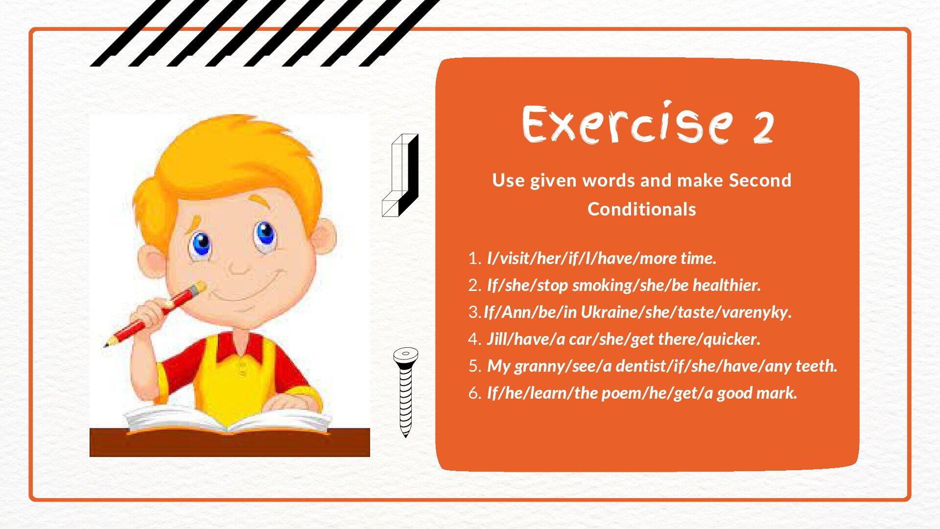 Презентація на тему "Second Conditional" | Презентація. Англійська мова