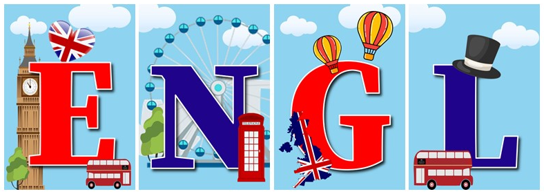 Розтяжка до тижня англійської мови "English week" і "Тиждень ...