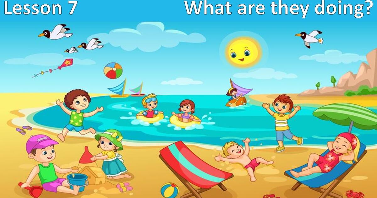 Презентація "What are they doing?" Unit 6/lesson 7. | Презентація ...