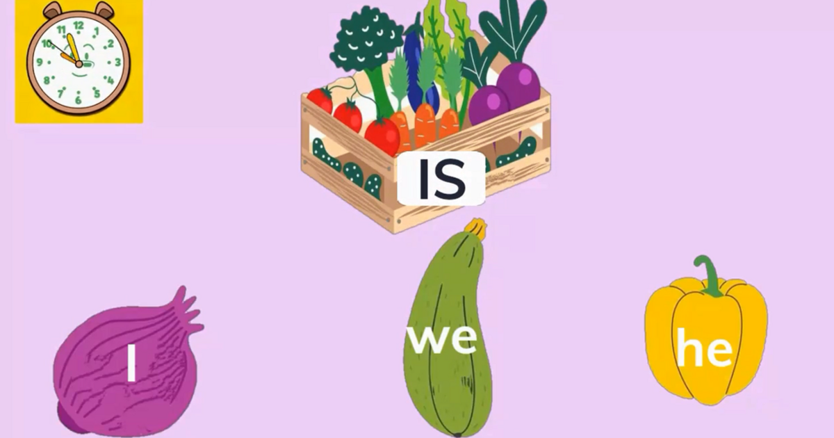 Am-Is-Are | Games Verb to be | Інші методичні матеріали. Англійська мова