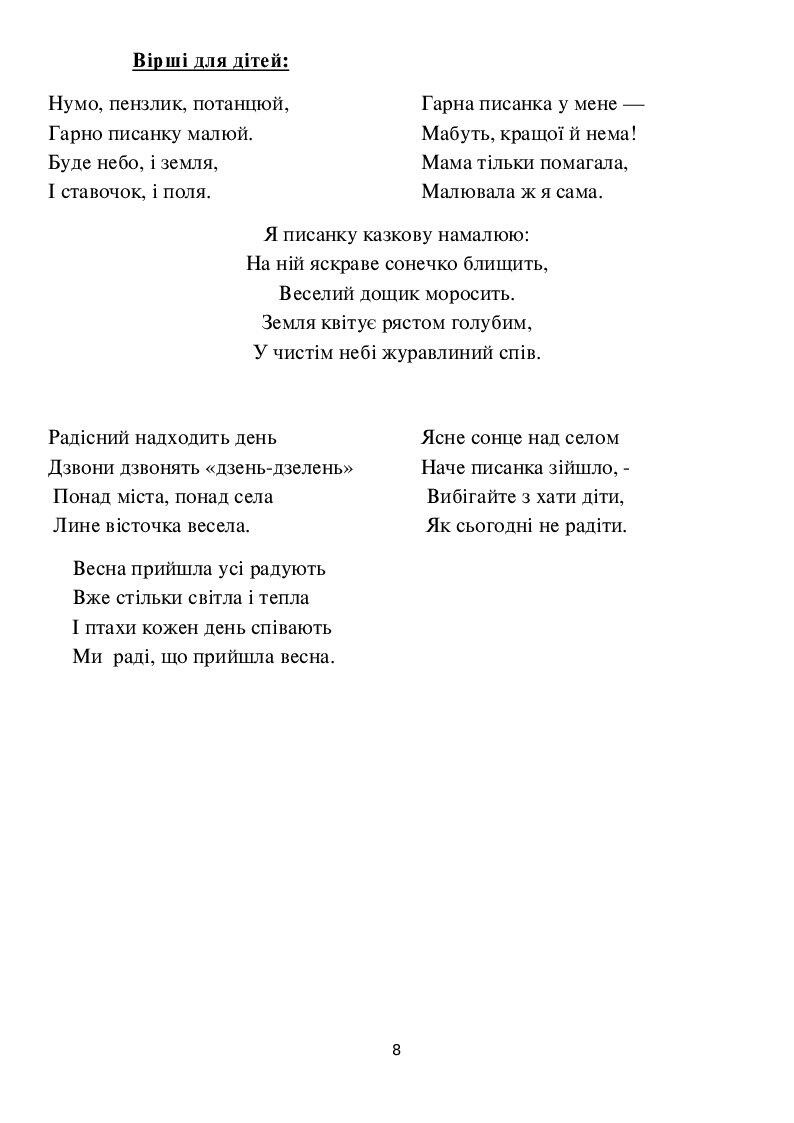 розвага Великдень середня група Конспект Дошкілля