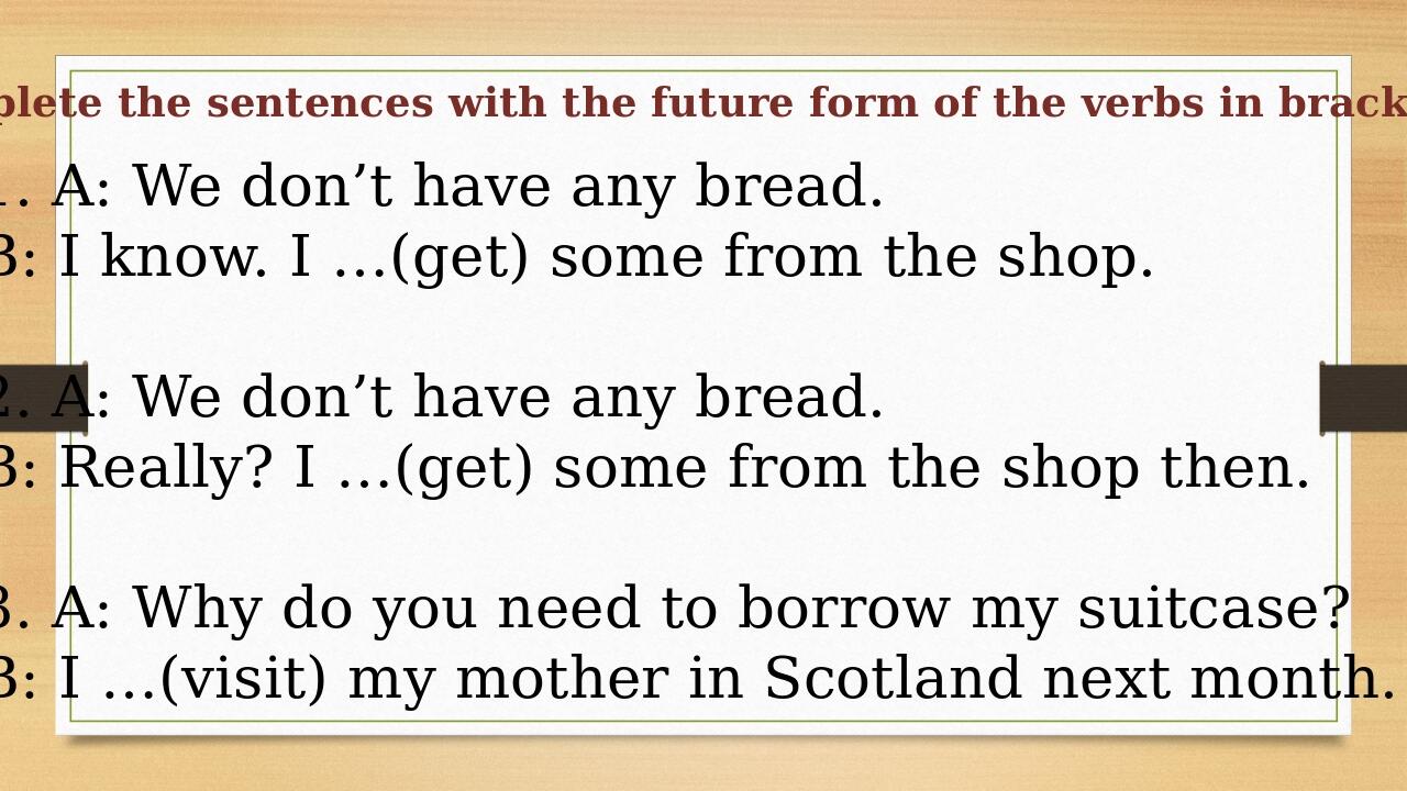 Презентація на тему "The ways of expressing future" | Презентація ...