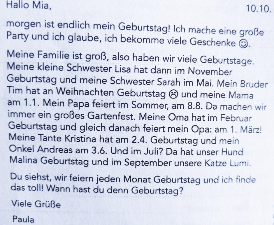 Kapitel 10 Hören+Lesen | Тест на 4 запитання. Німецька мова