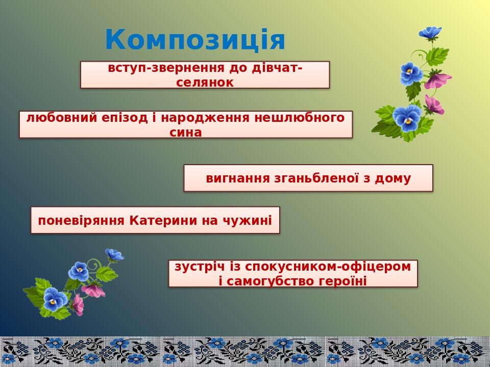 Презентація до поеми Катерина Т Шевченка Презентація Українська