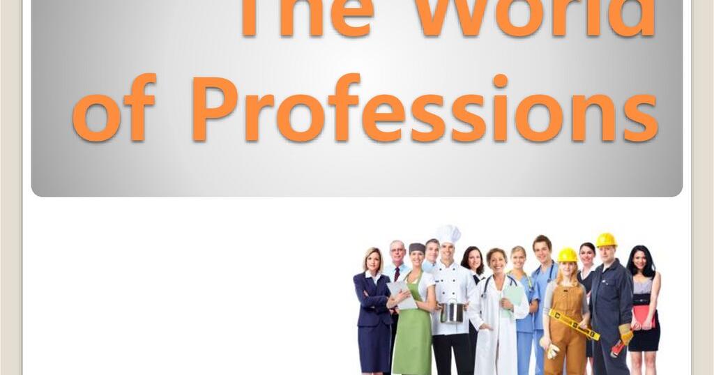 The world of professions | Тест на 14 запитань. Англійська мова