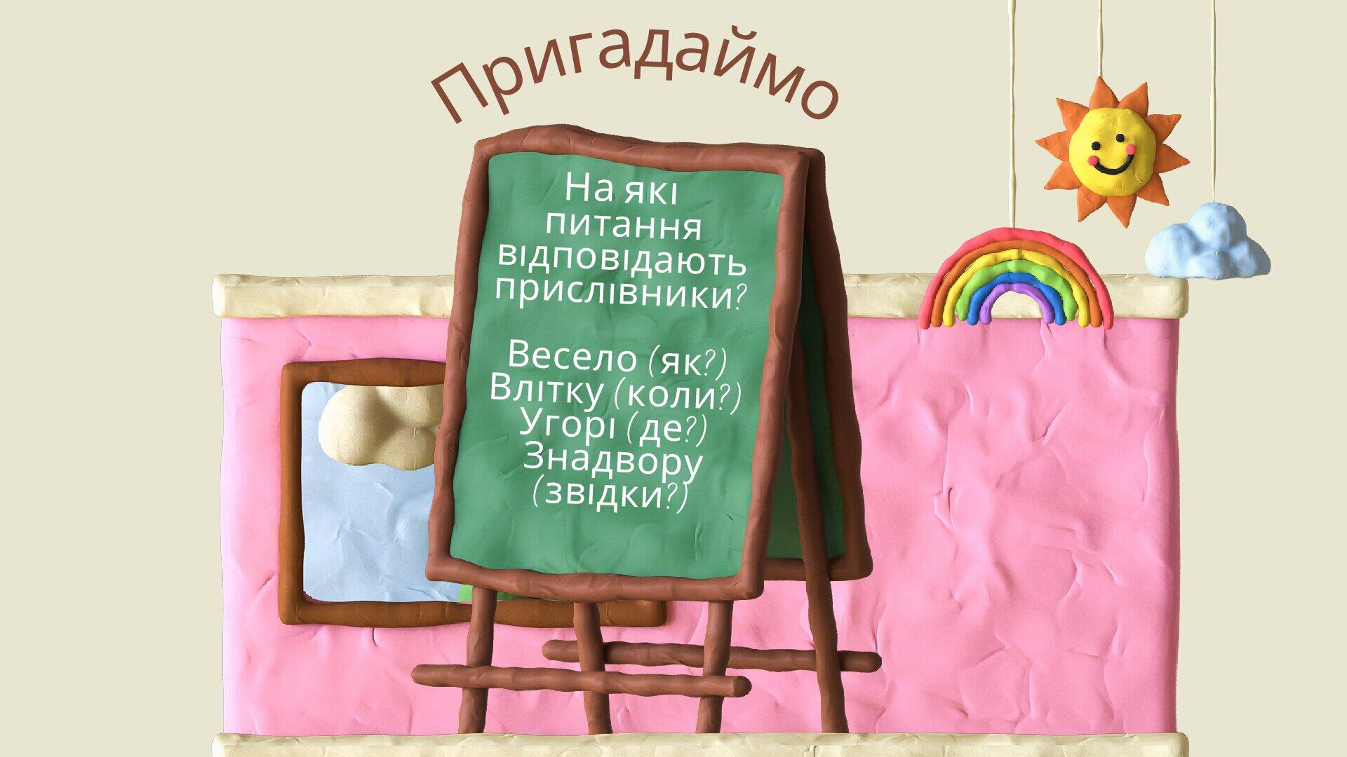 Другорядні члени речення Обставина 5 клас НУШ Презентація