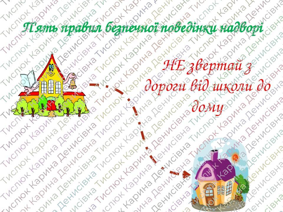 Презентація Безпека надворі 5 клас НУШ Презентація Здоровя