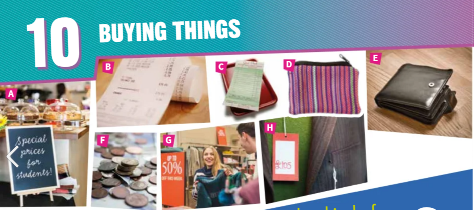 Unit 10. Buying things. Vocabulary. | Урок на 4 завдання. Англійська мова