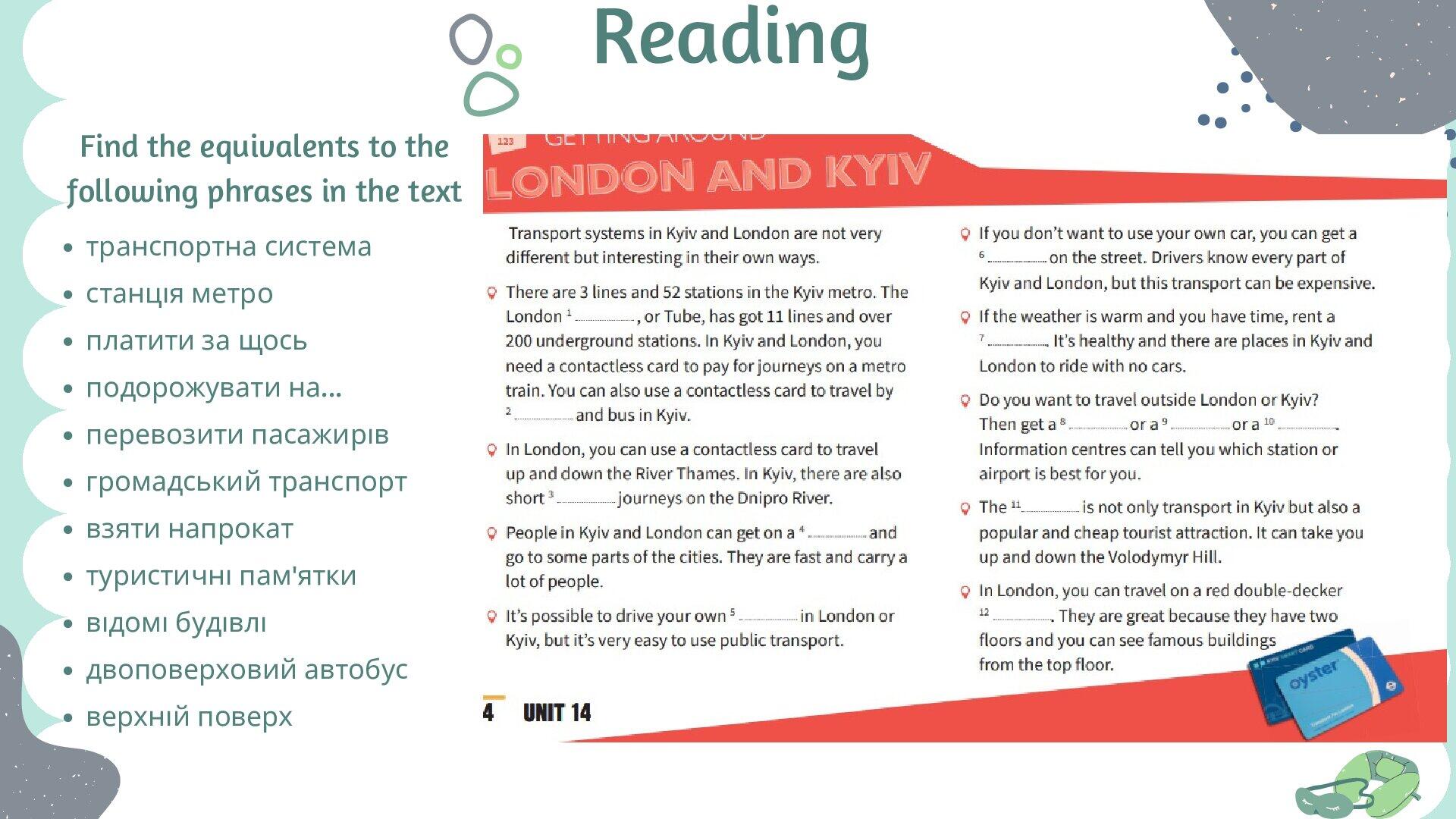 Prepare NUS 5. Unit 14. Out and about. Lesson 2 | Презентація ...