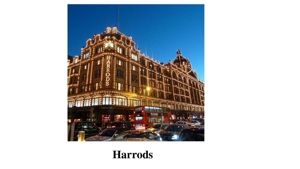 London. Places of interest. | . Англійська мова