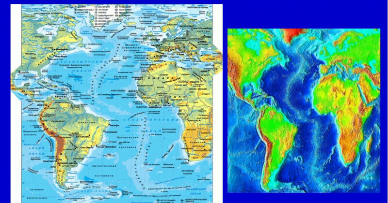 Практична робота №12 продовження Позначення географічних обєктів та течій Атлантичного