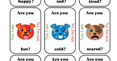 Інтерактивна гра. Go fish ! Feelings and emotions. Am Is Are ...