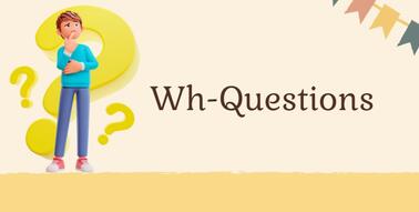 English grammar presentation "Wh-questions" | Презентація. Англійська мова