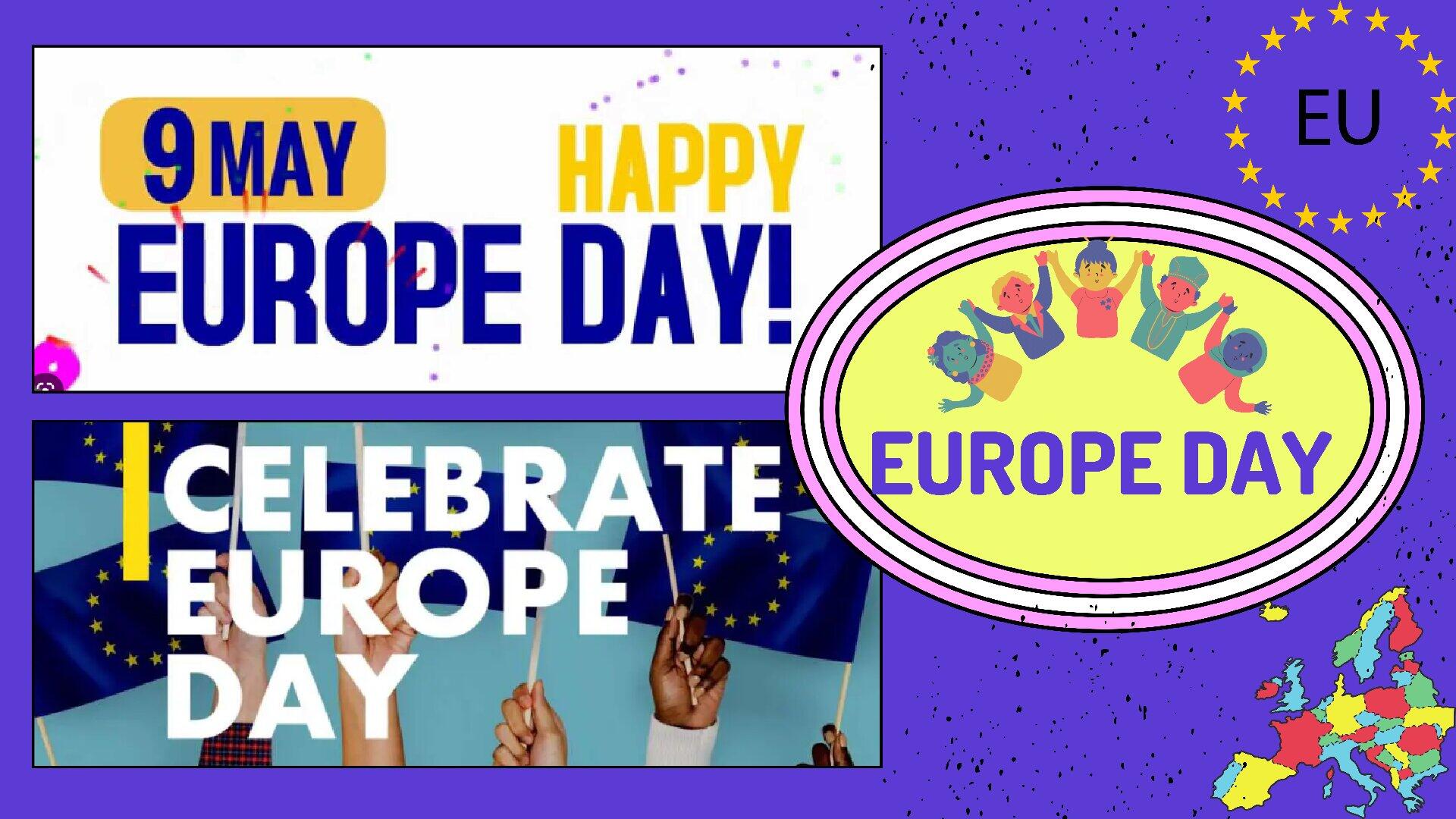 Презентація "День Європи" (Europe Day) | Презентація. Англійська мова