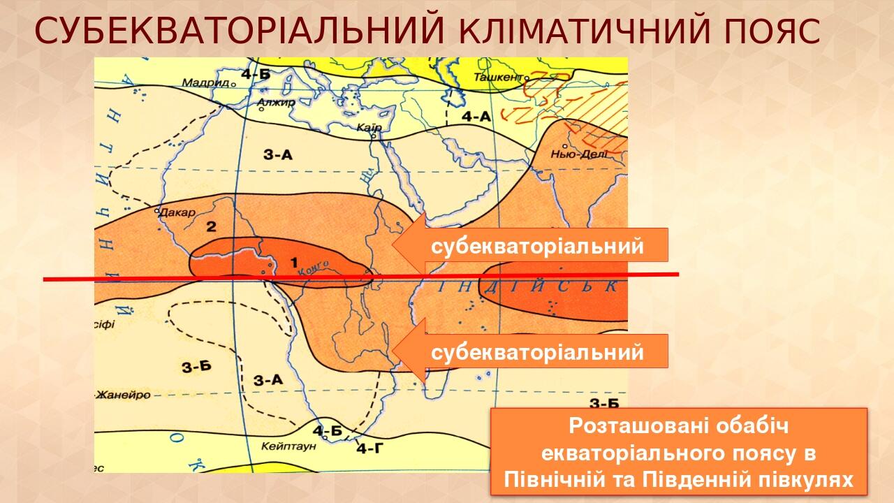 Презентація з географії 7 клас Африка Кліматичні пояси і типи клімату Практична робота